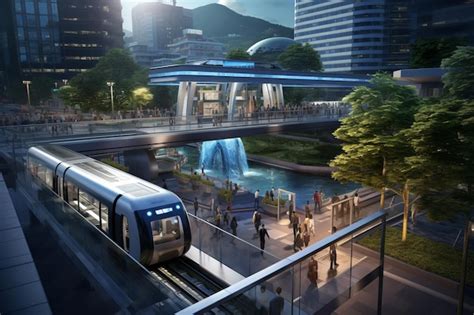 Premium Photo Smart Mobility Solutions Smart City Photo