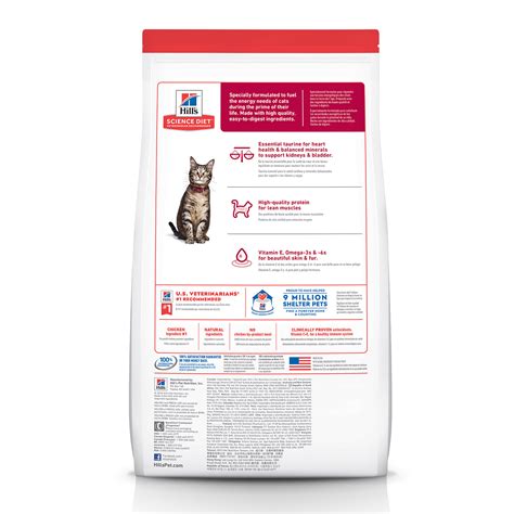 Hills Science Diet Chicken Recipe Adult Dry Cat Food 20kg 22399