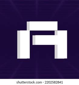 Pixel Retro Arcade Game Style Font Stock Vector Royalty Free Shutterstock