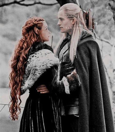 Legolas and Tauriel ended up together El señor de los anillos Tierra media Legolas