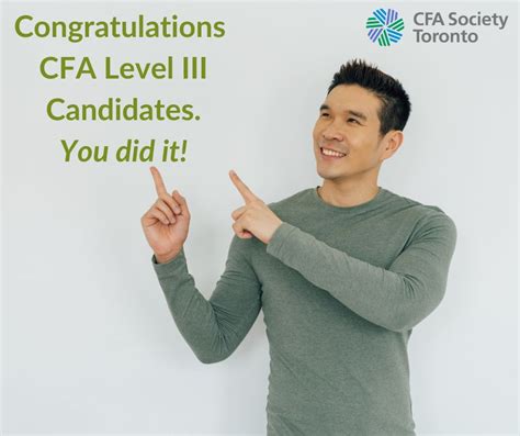 Cfa Society Toronto On Linkedin Congratulations To The Cfa Level Iii Candidates Who Passed