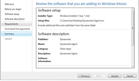 Microsoft Intune Spiceworks Agent Install Software Spiceworks