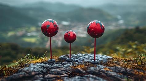 Premium Photo Navigating New Offices Precision Mapping With Gps Concept Office Layout Gps