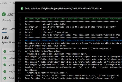 Tfs Where Did The Build Timeline Tab Go In Azure Devops Server Stack Overflow