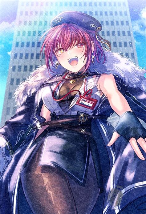 Houshou Marine Marine Ch Image By Ittokyu 3930925 Zerochan Anime Image Board