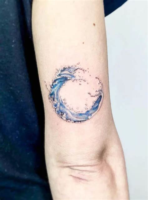 Water Element Sign Tattoo