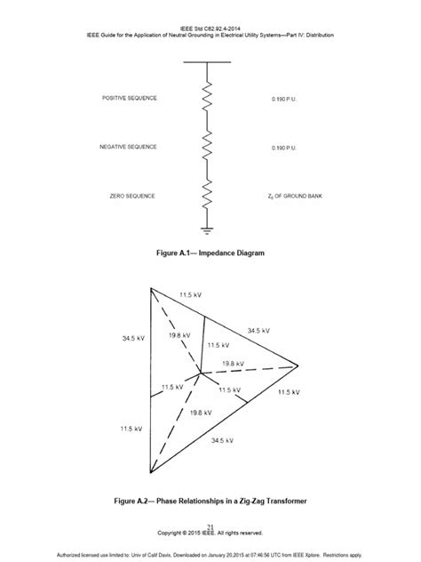 Extracted Pages From Grounding Transformer Sizing Calculation 13 8 Kv Rev01 Ieee C62 92 4