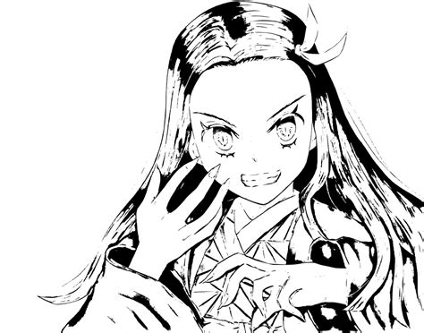 Черно белые картинки аниме клинок рассекающий демонов 54 фото