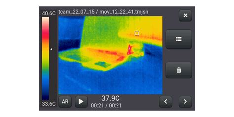 Tcam An Esp32 Based Thermal Imaging Camera With A Lvgl Gui My Projects Lvgl Forum