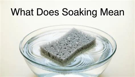 What Does Soaking Mean Explained Literally In Slang And On Tiktok