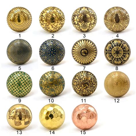 Brass Knobs Etsy