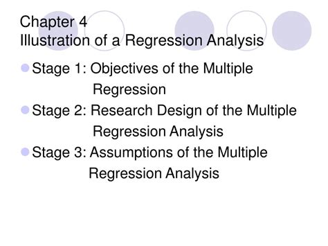 Ppt Multivariate Data Analysis Chapter Multiple Regression Powerpoint Presentation Id
