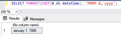 Epoch Differences Between VBA And SQL Server