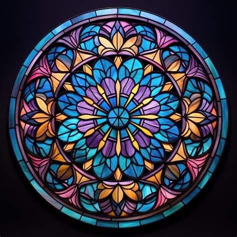 73000 Round Stained Glass Window Pictures