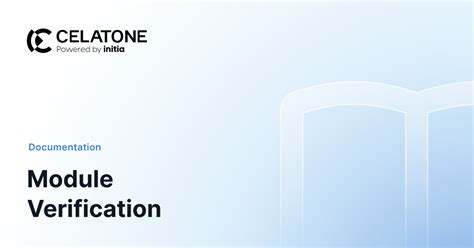 Module Verification Celatone Docs