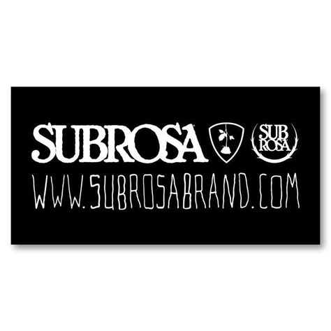 Subrosa Banner Sparkys Brands