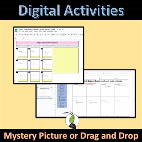 Implicit Differentiation Cut And Paste For Ap® Calculus 3 2 Tpt