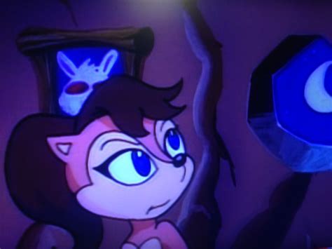 Pink Colored Sally Acorn Scene Taken From First Ever Sonic The