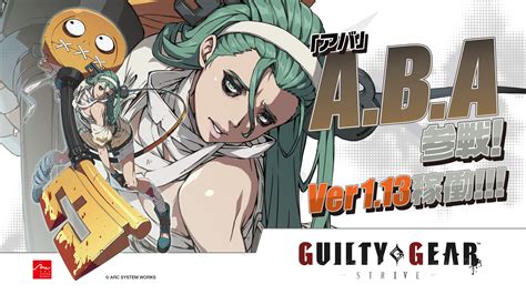 Guilty Gear Strive Accueille Aba Dans Les Game Centers Sega Mag