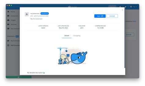 Build Your First Docker Extension Docker