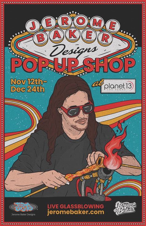 Jerome Baker Designs Opens Pop Up Store In Planet 13 Las Vegas Whats