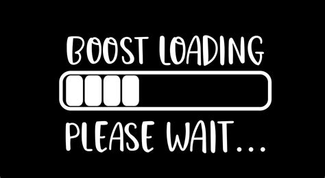 Boost Loading Decal Etsy