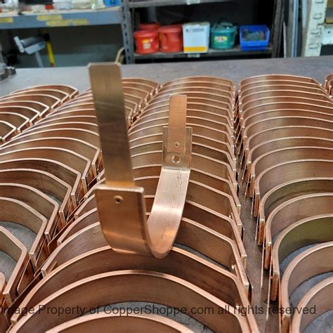 Hrfdt Half Round Double Tab Copper Gutter Brackets For 6 In Half Round