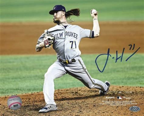 Autographed Josh Hader 8x10 Milwaukee Brewers Photo Main Line Autographs