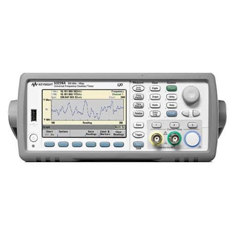 Agilent Used 53220a 350 Mhz Universal Frequency Counter Timer Refurb