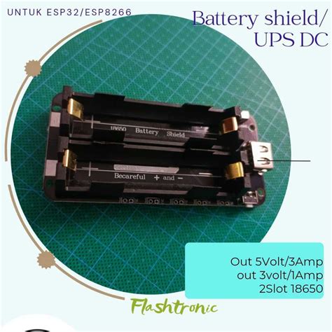 Jual 18650 Lithium Battery Shield V8 Mobile Power Expansion Board Module 5v3a 3v1a Micro Usb