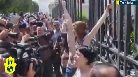 Topless Activists Released Tunisian Appeal Court Ruling Frees Femen