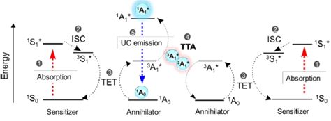 Fig S1 Energy Diagram Of Triple Triplet Annihilation Photon Download Scientific Diagram