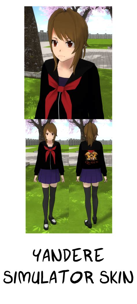 Yandere Simulator Queen Hoodie Zip File By Imaginaryalchemist On