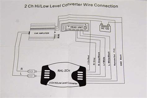 a step by step guide to line output converter installation diagram