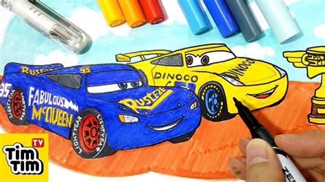 Dinoco Lightning Mcqueen Coloring Pages 2025