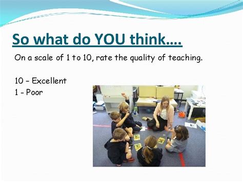 Classroom Observation The Importance Of Informed Self Reflection