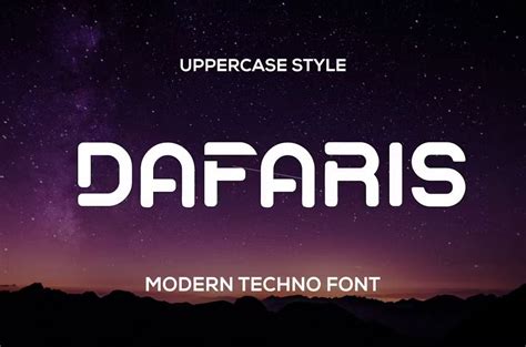 Dafaris Font Creative Fonts