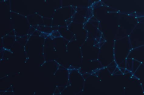 기술 연결 미래 모양 파란색 점 네트워크 추상적인 배경 파란색 배경 개념의 네트워크 인터넷 통신 3d 렌더링 다중 색상에 대한 스톡 사진 및 기타 이미지 Istock