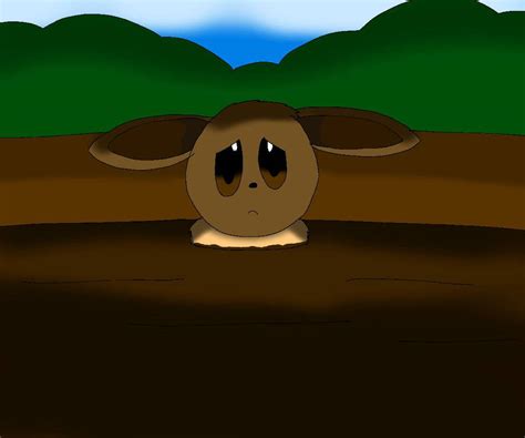 Request Eevee In Quicksand By Mrsilveralpha On Deviantart