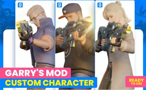 Create Custom Garrys Mod Character Or 3d Model Design And Animation By Hexagonedesign Fiverr