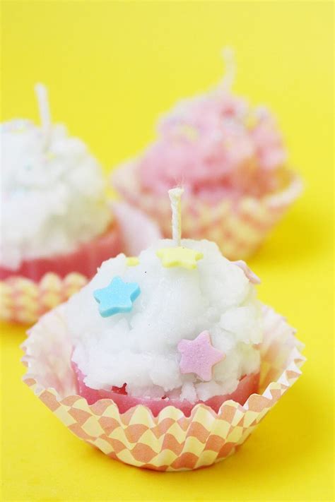 Diy Cupcake Kerzen Selber Machen Süße Diy Geschenk Idee