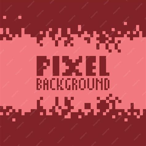 픽셀 간단한 배경 프리미엄 벡터