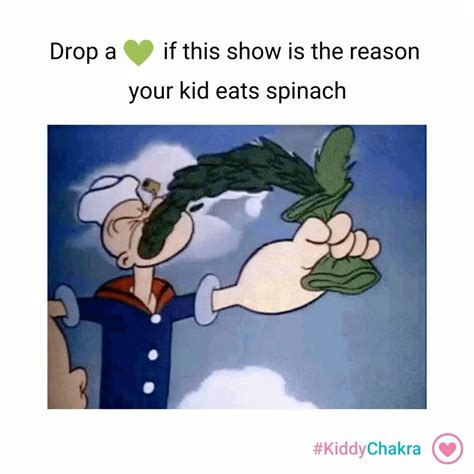 Im Strong To The Finich Cause I Eats Me Spinach 🥬💪🏻 Spinacia