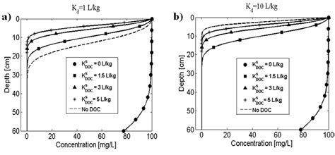 Spatial Distribution Of Dissolved Pesticide Concentration At The End Of