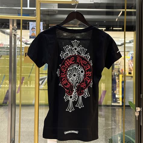 Chrome Hearts V Neck Women T Shirt Madame N Luxury