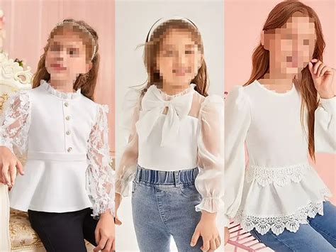 شومیز سفید دخترانه برای تابستان؛ انتخابی زیبا برای دختربچه ها