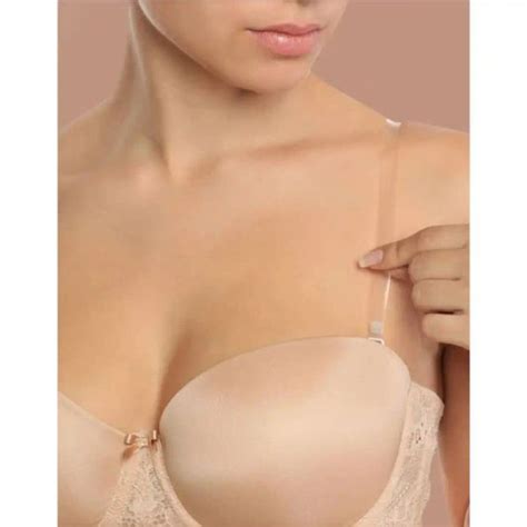 2 Pairs Clear Bra Straps Invisible Non Slip Adjustable Bra Straps For