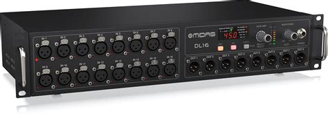 Midas DL16 16 Input 8 Output Stage Box With 16 Midas Microphone Preamplifiers ULTRANET And