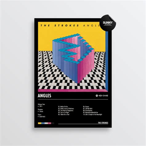 The Strokes Angles Album Cover Poster Sunny Designs Posters