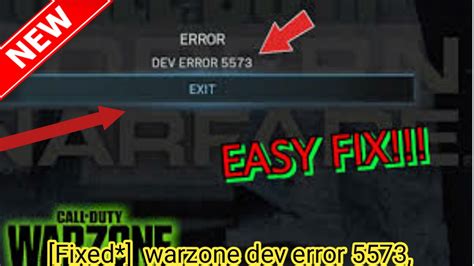 Fixed Warzone Dev Error Dev Error Tech Wire